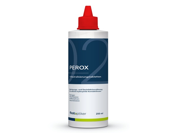 Pflegemittel für weiche Kontaktlinsen: Perox Bio 250ml mit 30 Tabs und ...
